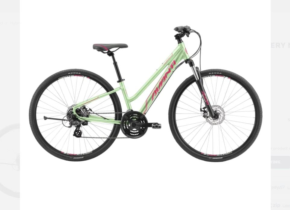 Avanti Discovery 1 MS Low - Green – The Bike Shop Online